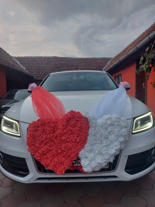 Aranjament floral pentru masina miri nunta Oradea • OLX.ro