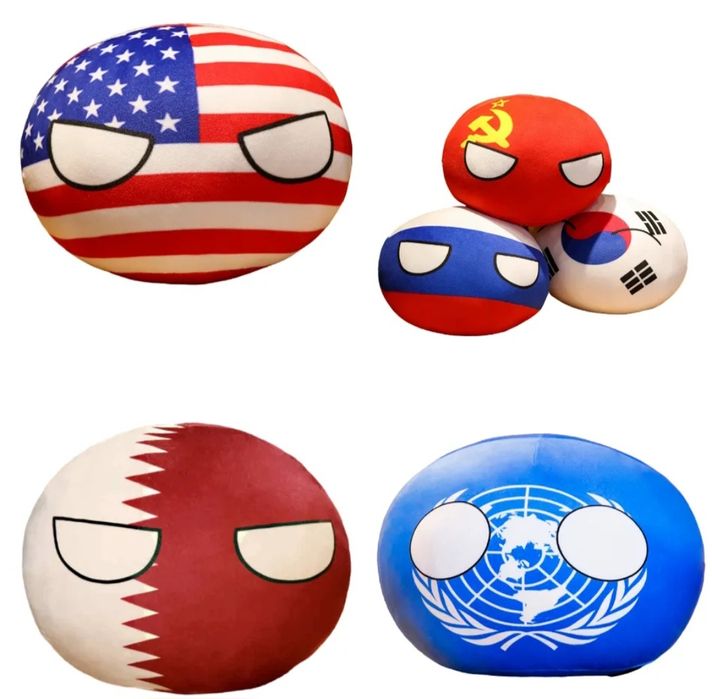 CountryBalls plush плюшени топки с държави гр. Варна Аспарухово • OLX.bg