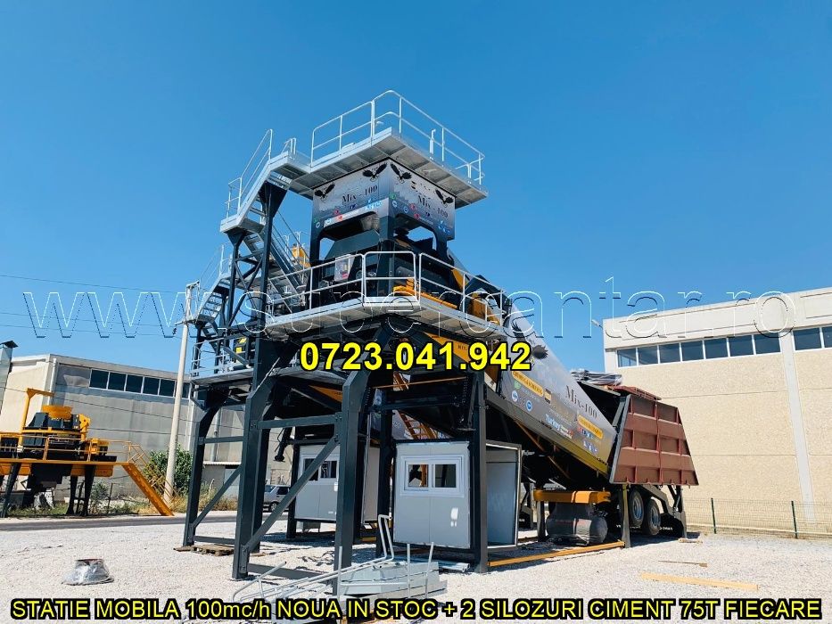 Statie Betoane Mobila 60mc/h noua IN STOC Ploiesti • OLX.ro