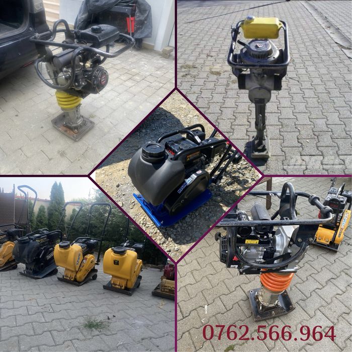 Inchiriez placa compactoare, mai compactor Floresti • OLX.ro