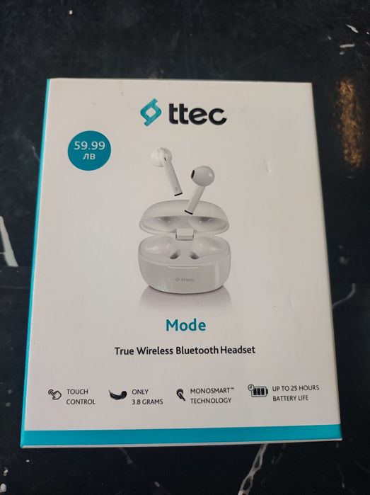 TWS Слушалки ttec Mode Bluetooth нови гр. Пловдив Южен • OLX.bg