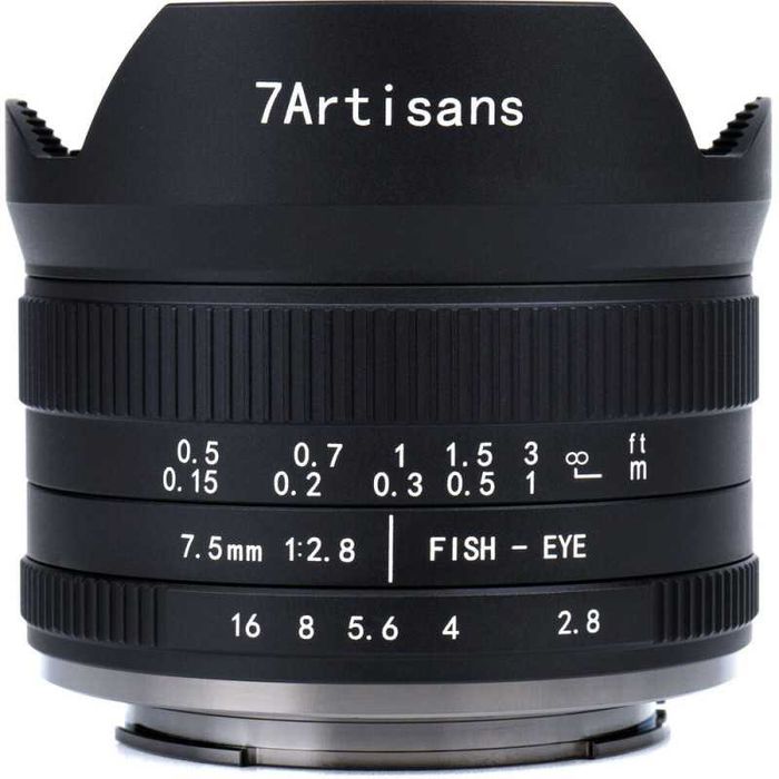Нов обектив 7artisans 7.5mm f/2.8 Fisheye II - за Nikon Z с. Бели Искър • OLX.bg
