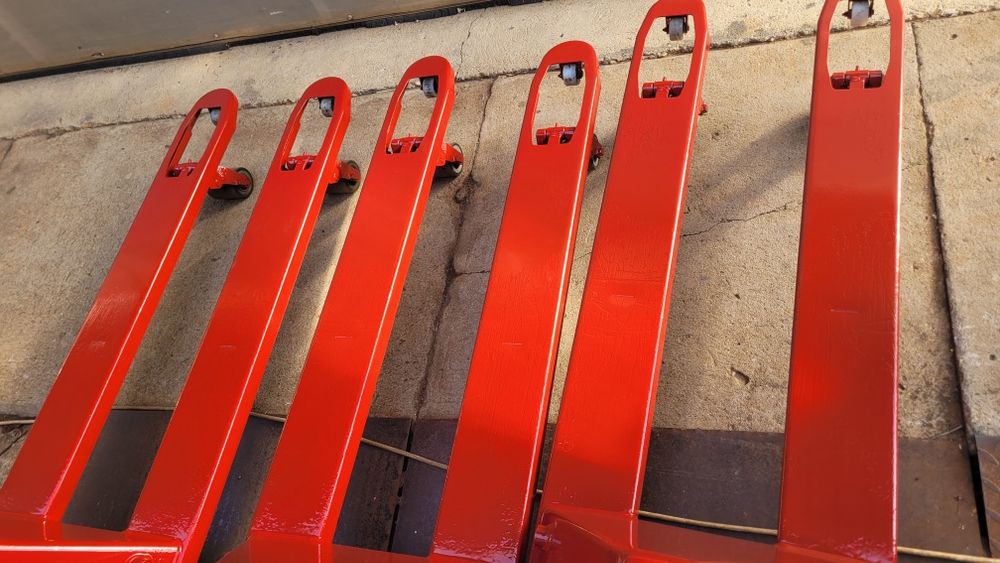 Transpalet ridicare hidraulica 2.3 tone liza hidraulica manuala roti ...