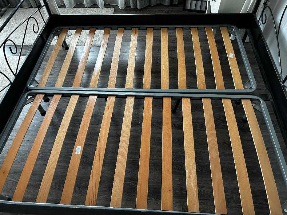 Pat Fier Forjat cu Baldachin 1800X2000 Brasov • OLX.ro
