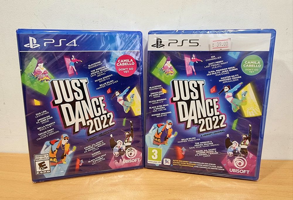 Чисто нови игри JUST DANCE 22 за PS4/PS5 гр. Разград Орел • OLX.bg