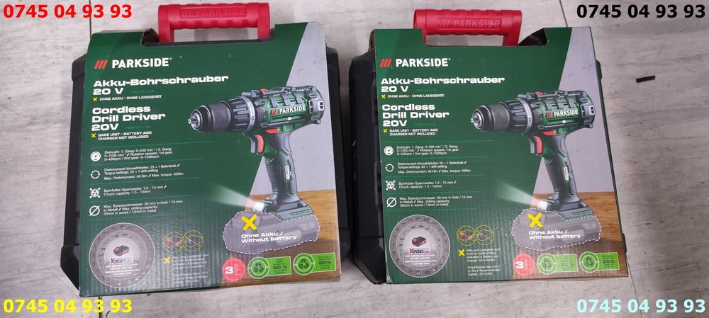 Filetanta bormasina PARKSIDE PABS 20Li G8 noua in cutie Bucuresti ...