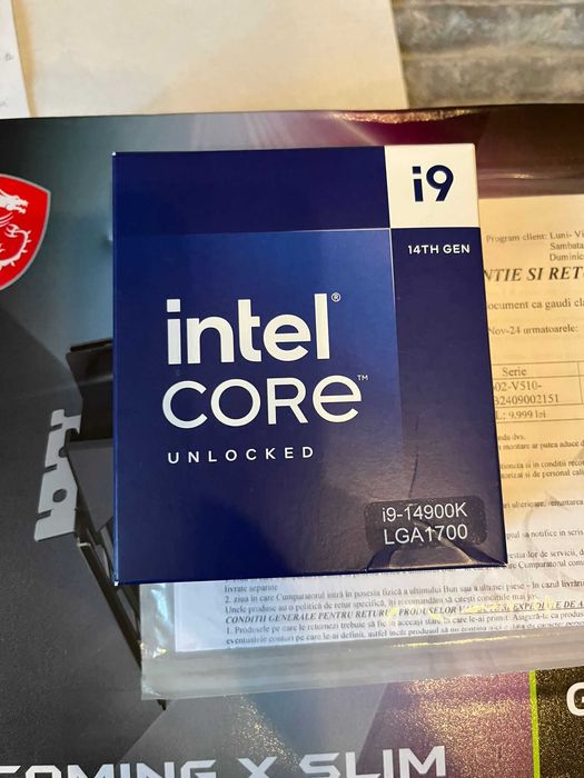 Procesor Intel® Core™ i9-14900K, pana la 6.0 GHz turbo, 36MB Arad • OLX.ro