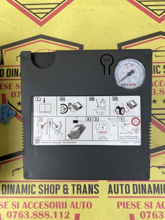 Kit pana compresor auto umflat roti original Suv VW Touareg Audi Q7 ...