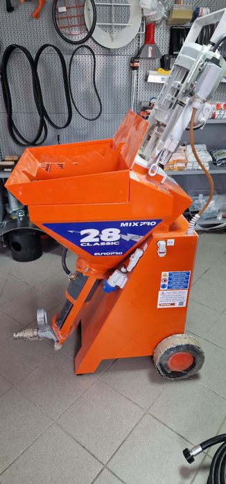 Pompa de tencuit, Masina de tencuit, Tencuiala mecanizata, monofazic ...