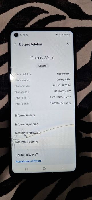 Samsung a21s cu display spart Sibiu • OLX.ro