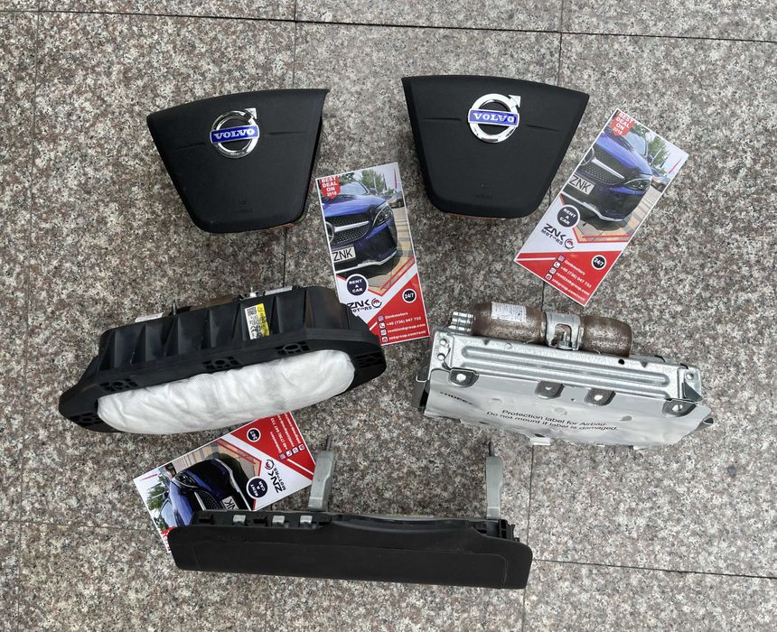 Volvo - kit airbag - plansa de bord - centuri - pentru toate modelele ...
