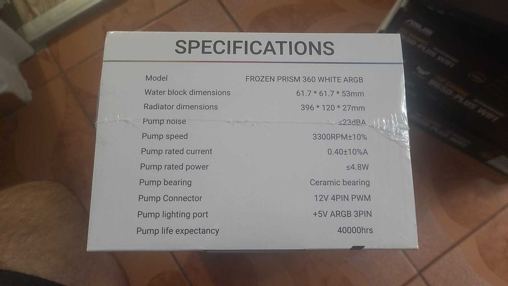 Cooler cpu , racire apa, aio 360 , argb , pt. i5 14600k sau i7 14700k ...