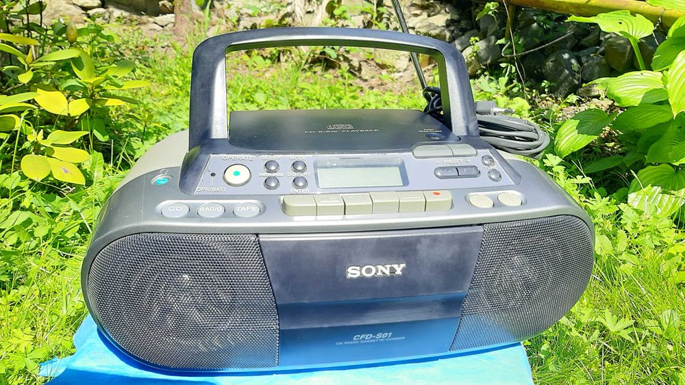Radio-casetofon recorder, CD player, stereo, Sony CFD-S01 Cluj-Napoca ...
