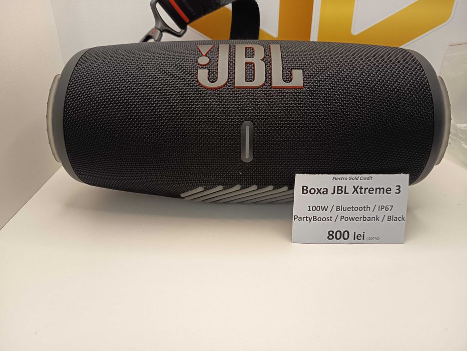 Boxa Portabila JBL Xtreme 3 PartyBoost/100W/IP67/Bluetooth ID9740 Iasi ...