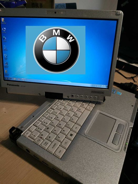 Tester Profesional BMW Icom + Laptop Panasonic diagnoza, programare ...