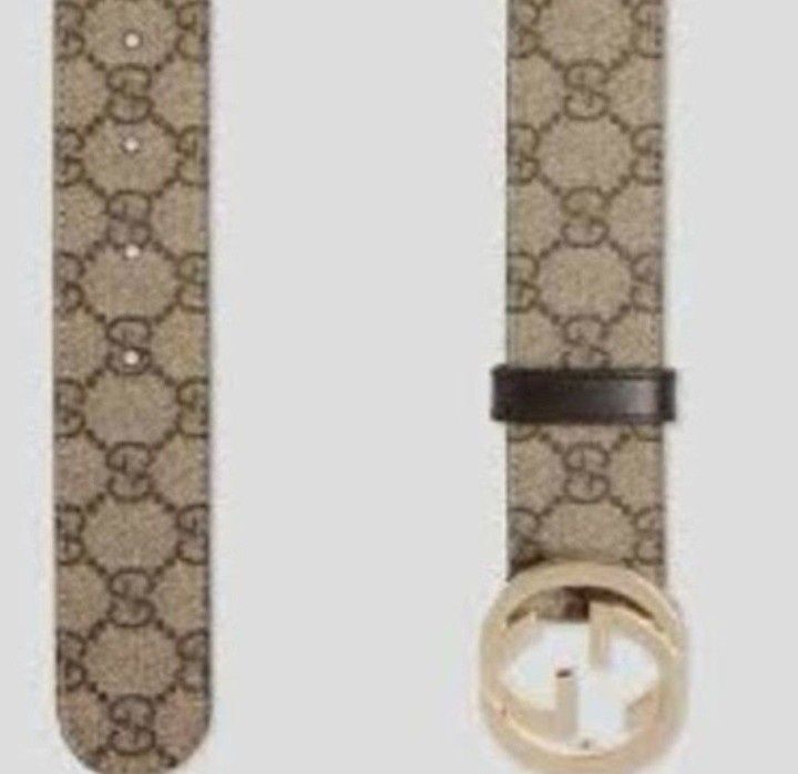 Curele Gucci unisex, logo metalic, piele eco și textil Slanic • OLX.ro