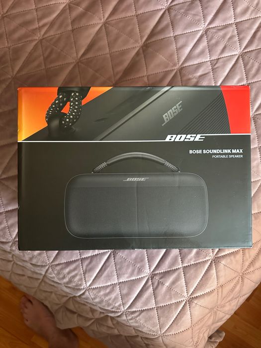 Boxa Portabila Bluetooth Bose Soundlink Max Black Neagra Noua ...