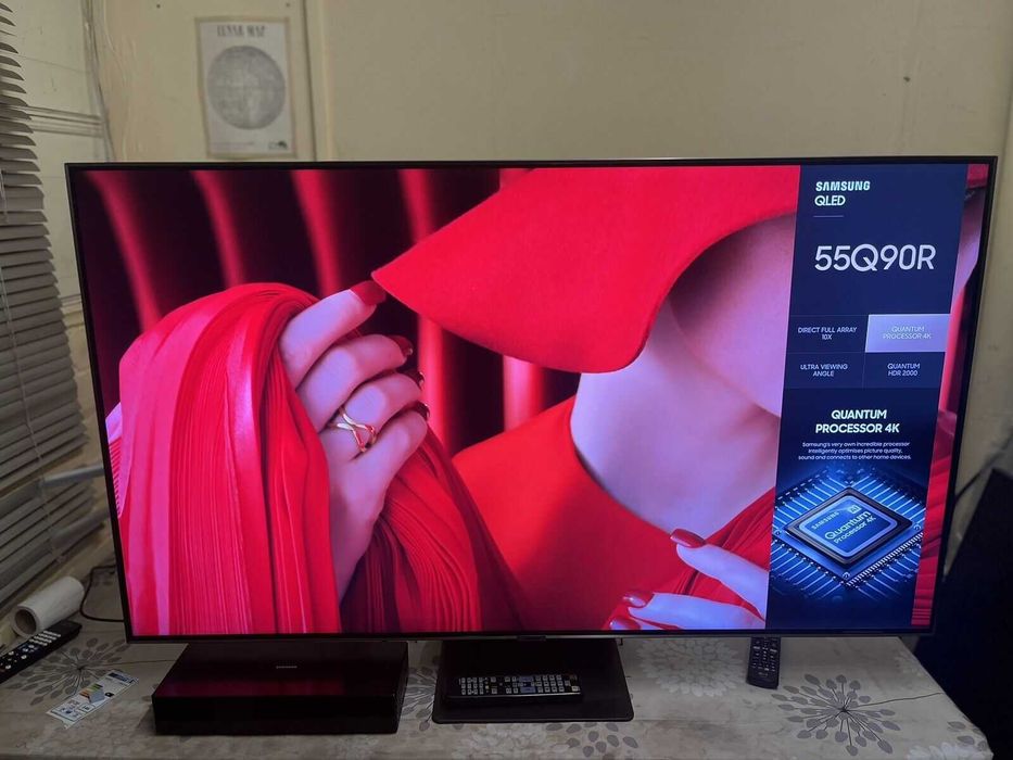 Samsung QE55Q90R Флагмански модел гр. Варна Базар Левски • OLX.bg