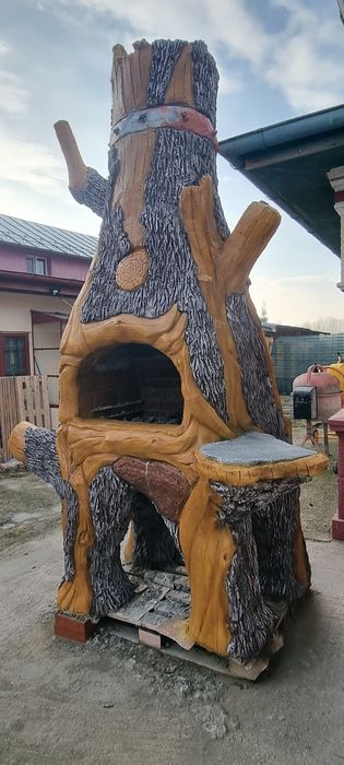 Grătar din beton – design rustic, 2200€ Bucuresti Sectorul 6 • OLX.ro