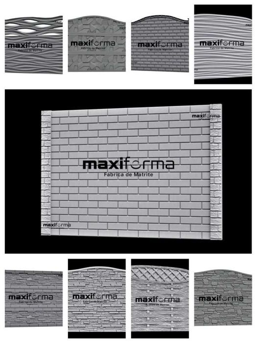 Forme gard beton din plastic ABS HIMPACT! Rezista 500 Turnari! Paulesti ...