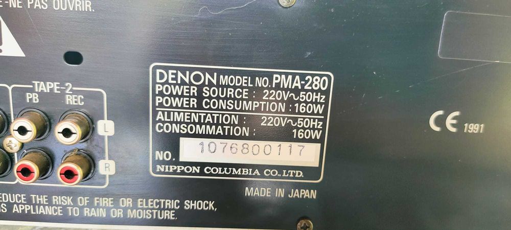 Denon PMA 280 integrated stereo amplifier Oradea • OLX.ro
