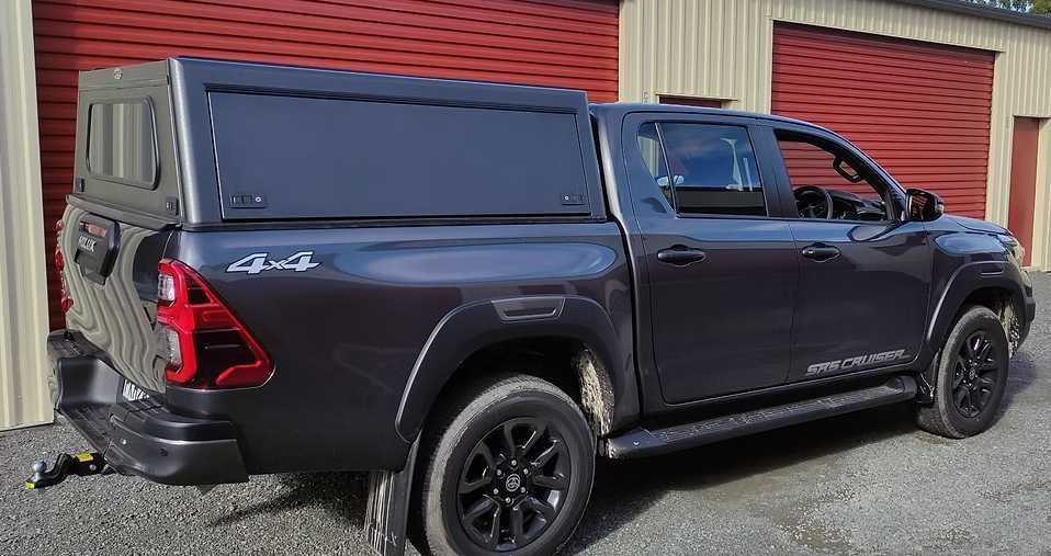 Hardtop bena Hilux 2015+ Bushtec Premium inchidere bena aluminiu NOU ...