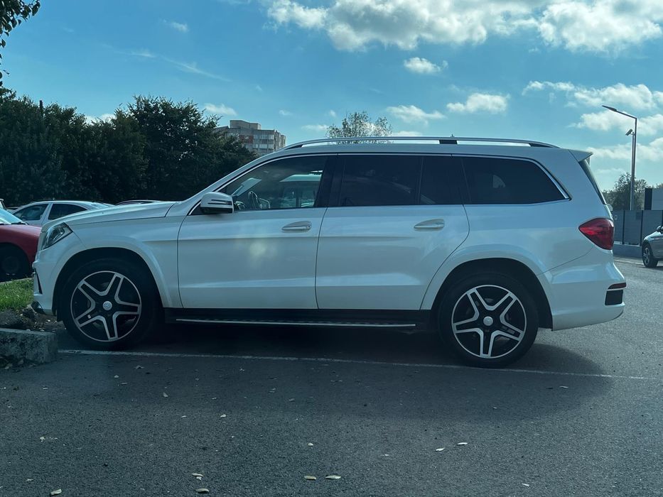 Mercedes GL350 CDI BT, alb perlat, pachet AMG, istoric reprezentanta ...