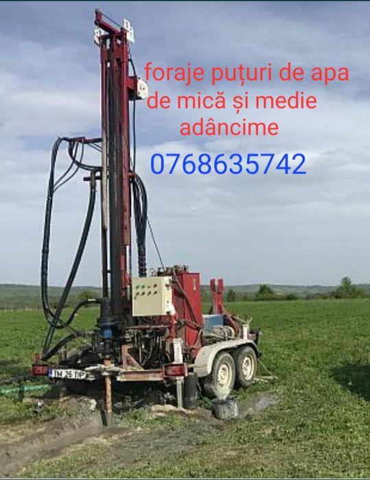 Foraje puțuri de apa Urlati • OLX.ro
