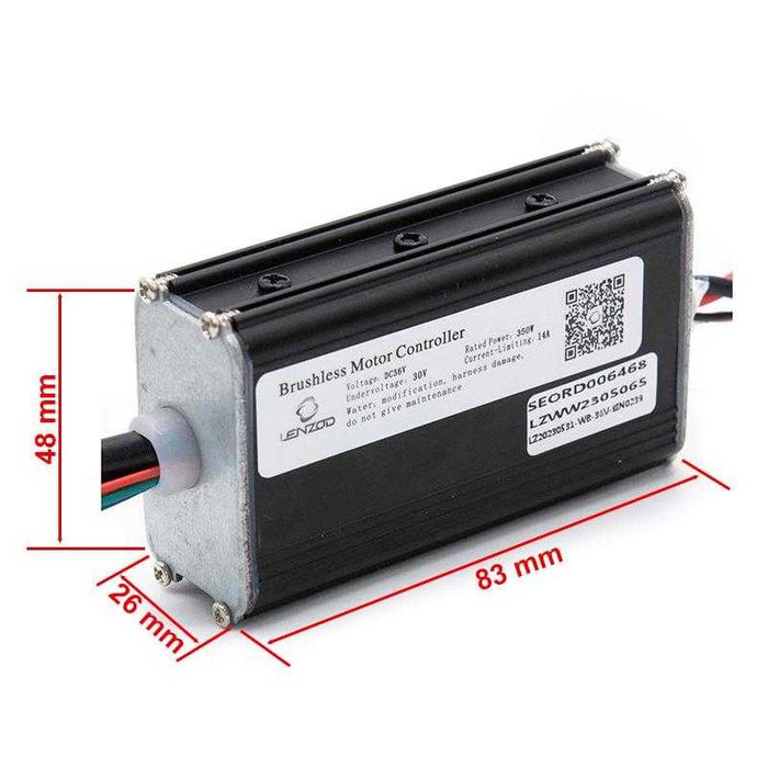 Controller trotineta electrica Lenzod 36V 14A 350W Kugoo S1 model nou ...