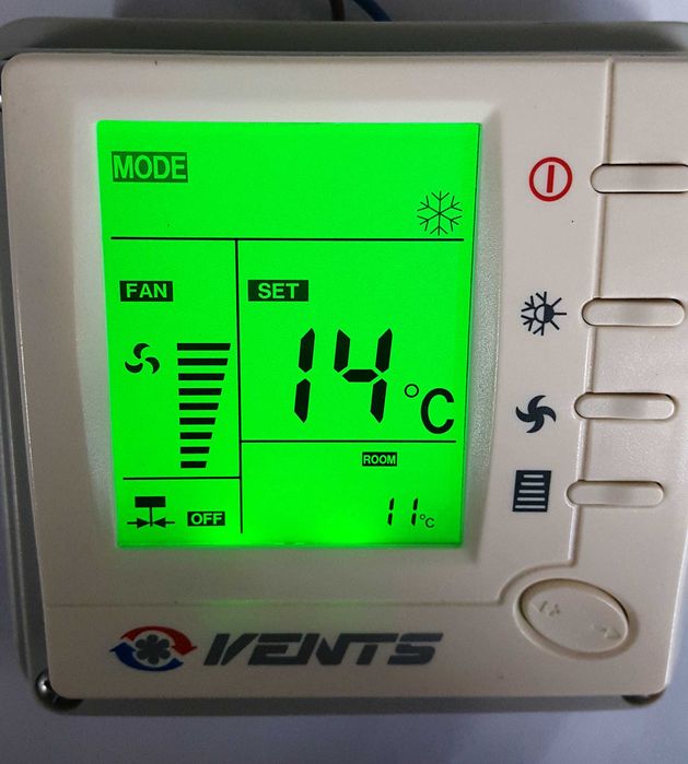 Vand termostat ventiloconvector retroiluminat Fagaras • OLX.ro