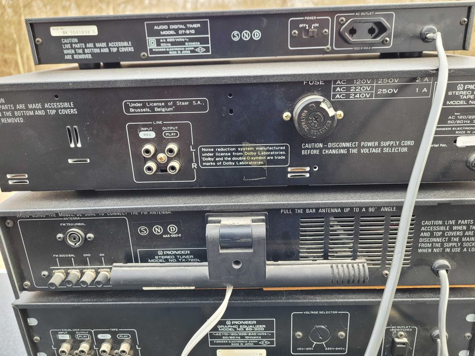 Уникална Pioneer-blue series-SA 720,TX 720L,CT 720,DT 510,SG 300 гр ...