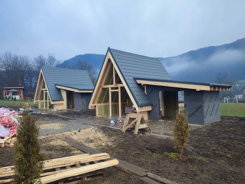 Cabane din lemn și cabane tip A Arad • OLX.ro