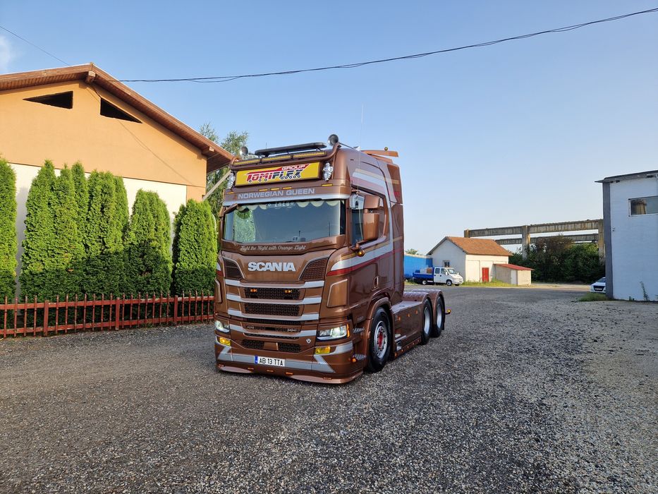 Scania R650 6x4 v8 Alba Iulia • OLX.ro