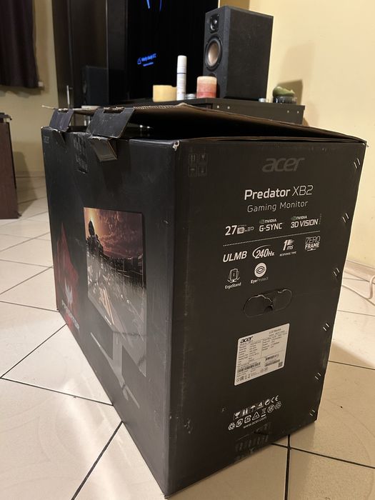 Acer Predator XB2 Gaming monitor 27” гр. София Дружба 1 • OLX.bg