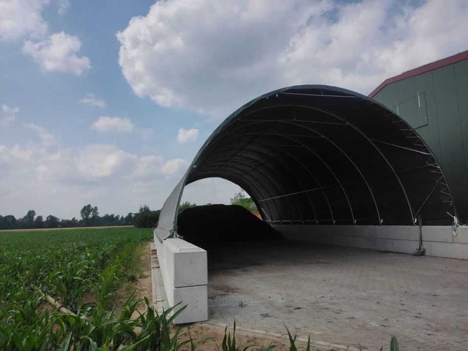 Cort Acoperis Container PVC 720g/m2 alb si IGNIFUG Bradesti • OLX.ro