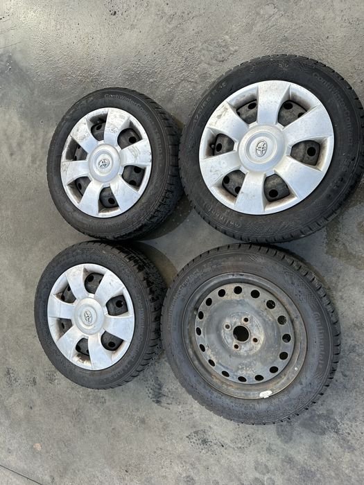 Jante roti tabla toyota aygo sau iq 175/65r15 M&S 4x100 Sebes • OLX.ro