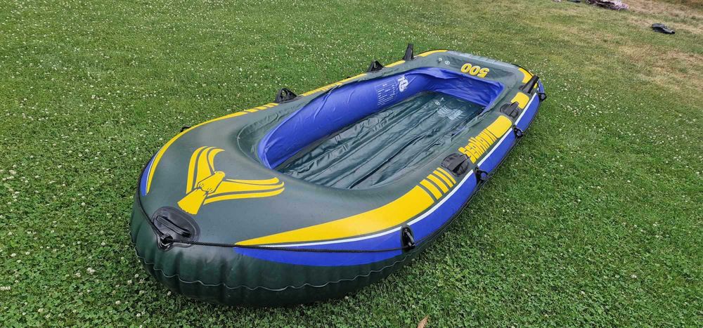 Комплект Надуваема лодка SeaHawk 500 + Двигател DF Suzuki гр. София ...