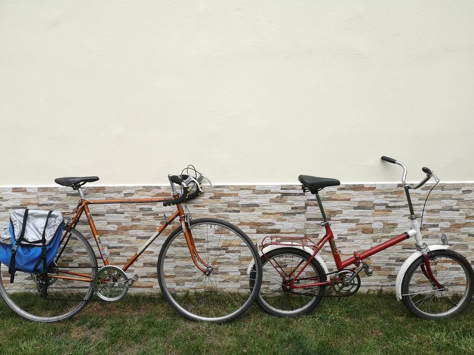 Bicicleta Cursiera Sputnik ruseasca si bicicleta pliabila Pegas Practi ...