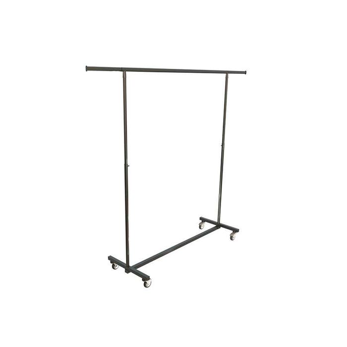 Stende negru cu extensie, reglabil, pliabil, roti cu opritor - NP296 ...