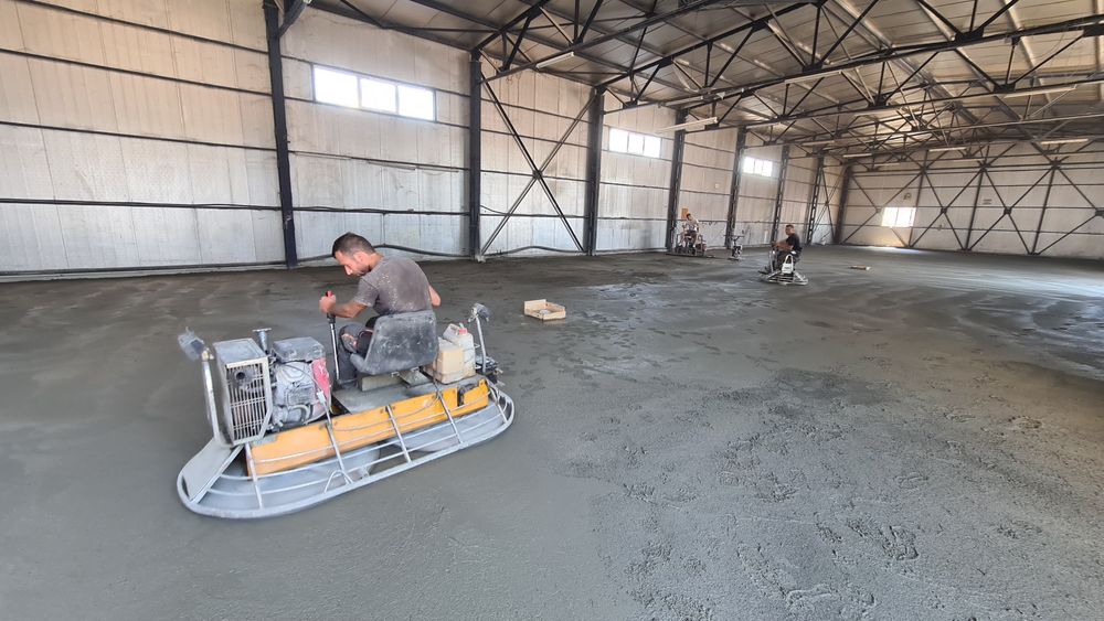 Turnare Beton finisat cu elicopter și cuart, Șapa Beton ! Mizil • OLX.ro