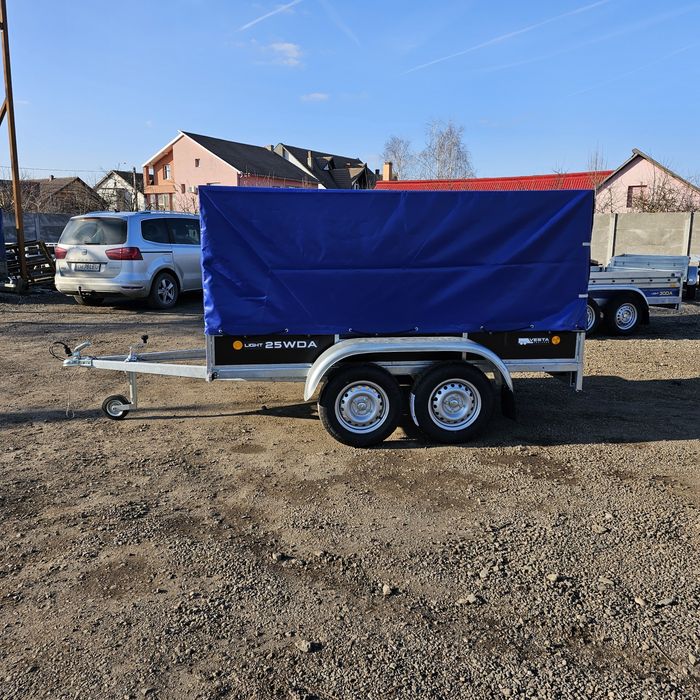 Remorca noua 750 kg Vesta 25 WDA Sacalaz • OLX.ro