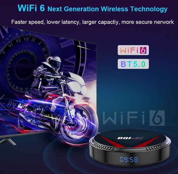 Android 12 Smart TV Box 6K,4/64gb,WiFi6,Bluetooth Targu Jiu • OLX.ro