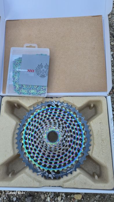 Caseta pinioane 12 viteze/speed Sram XX1 XG 1299 10-50T RAINBOW + lant ...