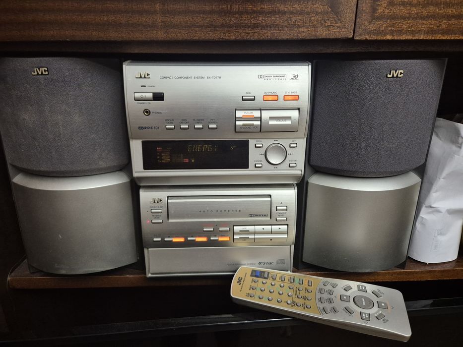 Стериоуредба JVC гр. Русе Захарна фабрика • OLX.bg