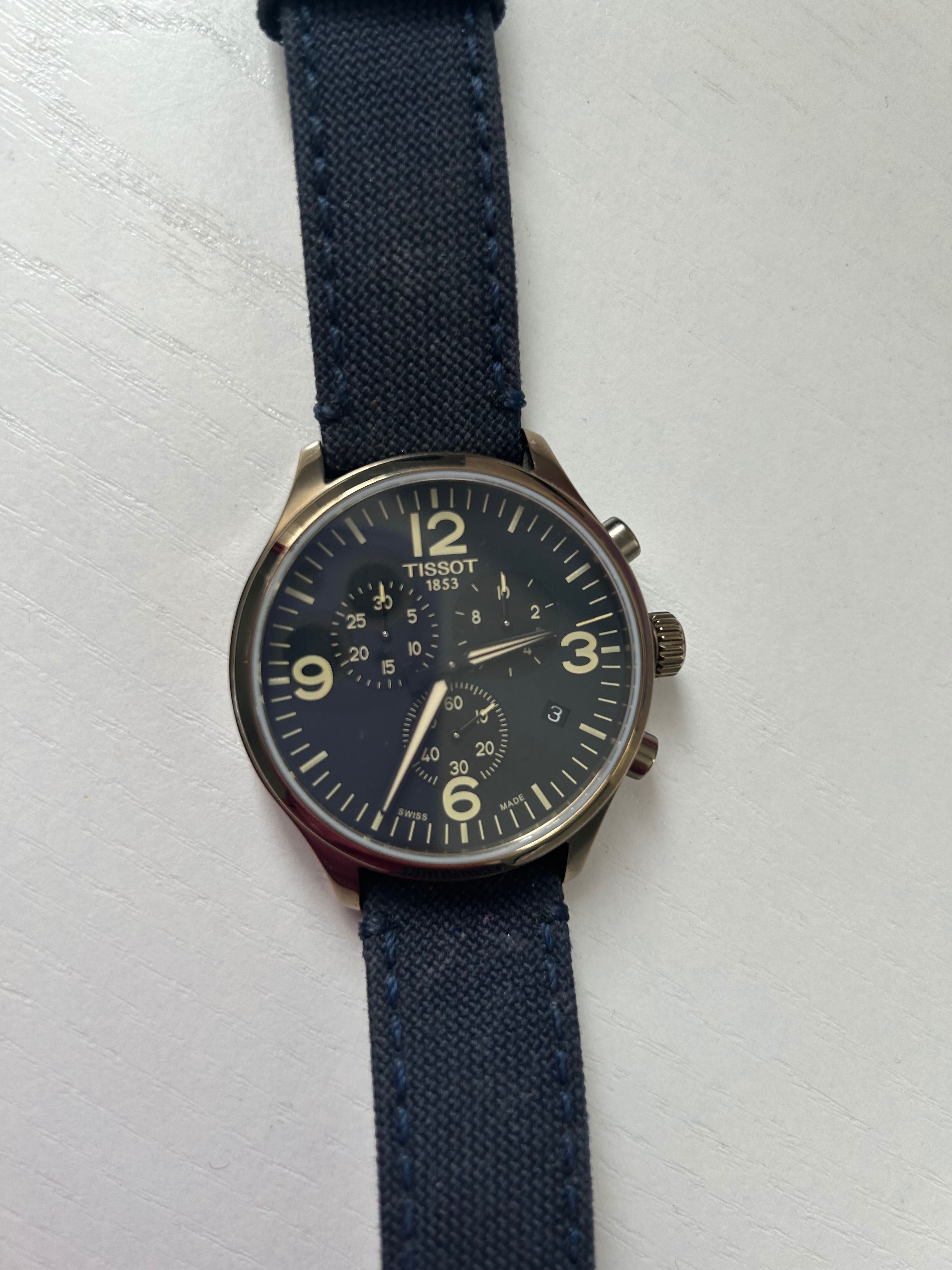 Tissot 1853 оригинал кварцевые: 60 000 тг. - Мужские часы Экибастуз на Olx