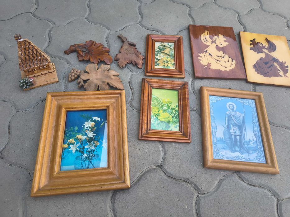 Bibelouri, alte rame din lemn masiv Focsani • OLX.ro