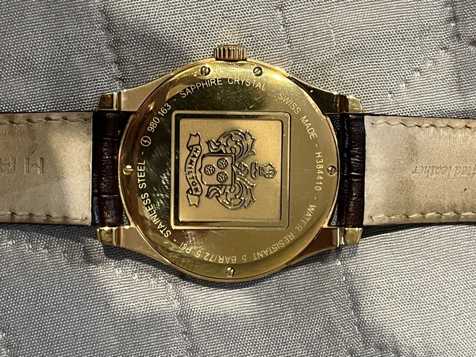 Ceas Hamilton Jazzmaster thinline roz gold Bucuresti Sectorul 4 • OLX.ro