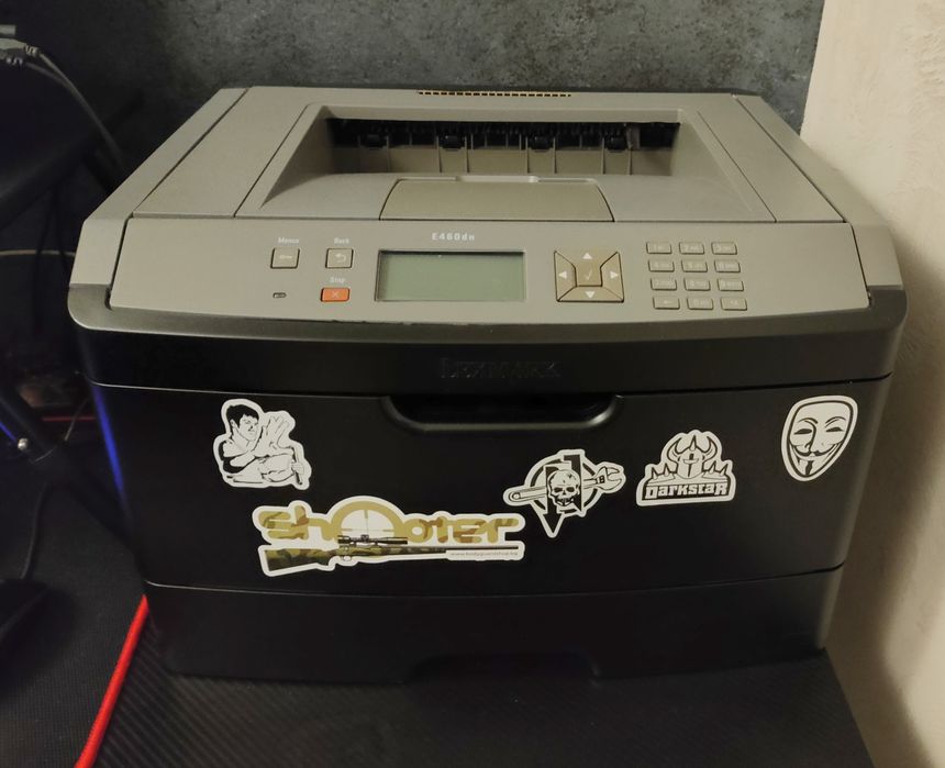 Професионален принтер Lexmark E460dn гр. Бургас Сарафово • OLX.bg