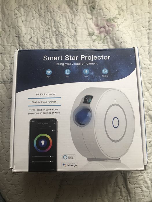 Смарт прожектор за звезди и небе(smart star projector) гр. Ямбол Център • OLX.bg