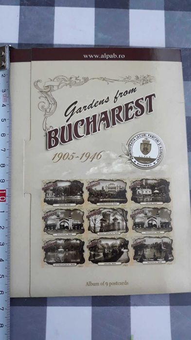 Carti postale noi cu poze vechi din parcuri, Bucurestiul de altadata ...